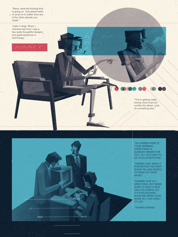 Illustrations by Matthew Lyons | Moss and Fog