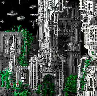 Sci-Fi Lego Insanity | Moss and Fog