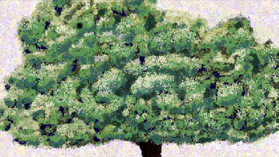 Hal Lasko, the 98 Year Old Pixel Painter – Moss and Fog