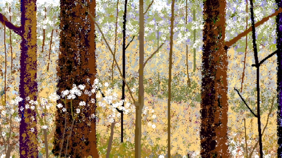 Hal Lasko, the 98 Year Old Pixel Painter – Moss and Fog