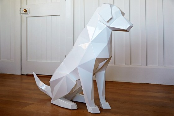 Ben Foster's Minimalist, Angular Animal Sculptures | Moss and Fog