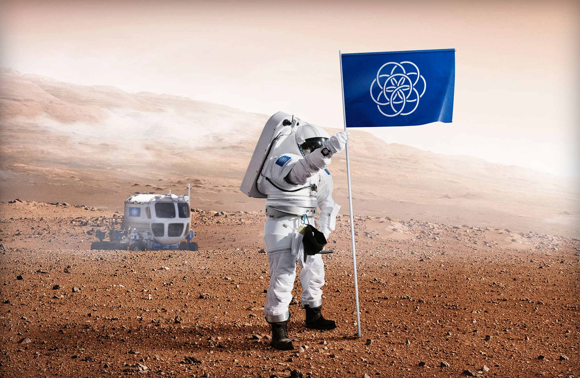 International Flag of Planet Earth | Moss and Fog