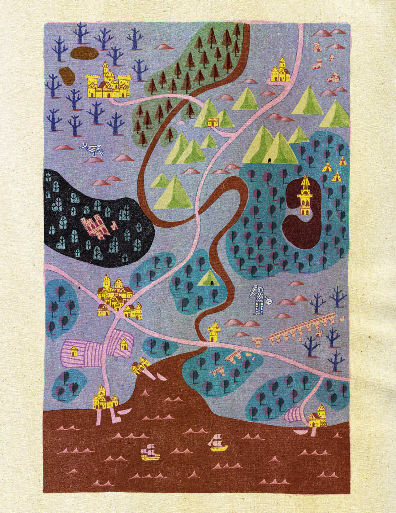 Fantasy Maps by Arlin Ortiz | Moss and Fog