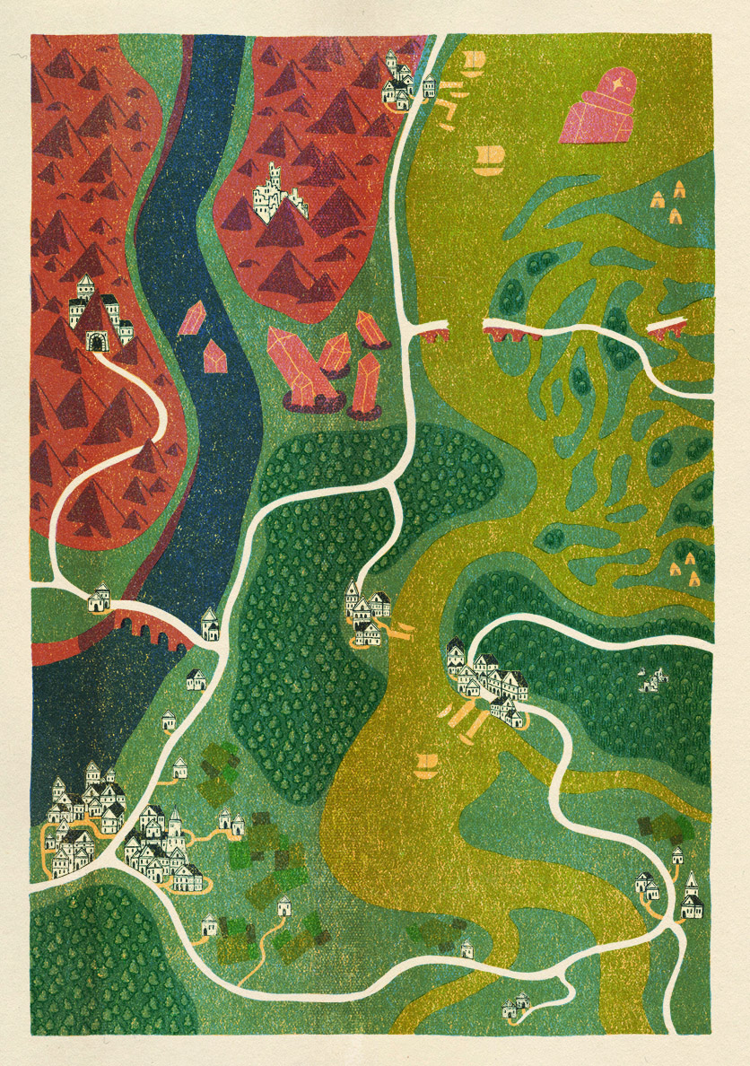 Fantasy Maps by Arlin Ortiz | Moss and Fog