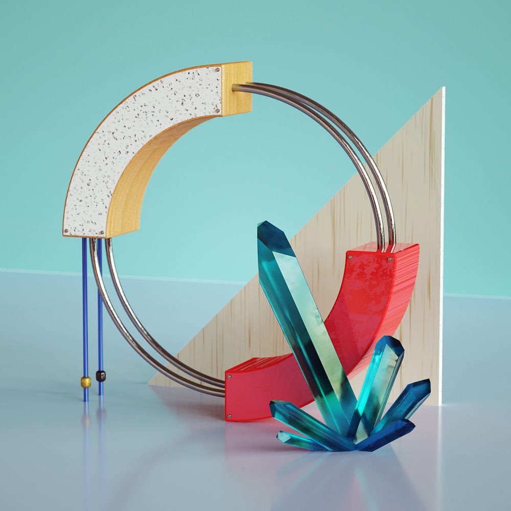 Surreal Typography by Graza | Moss and Fog
