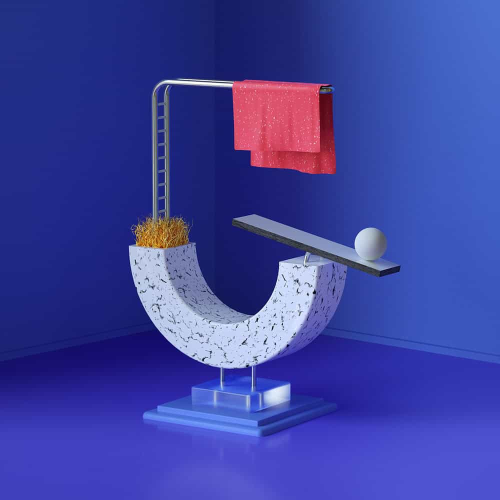 Surreal Typography by Graza | Moss and Fog