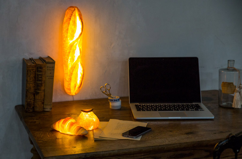 Gluten Glow – Lamps Made From Bread – Moss and Fog