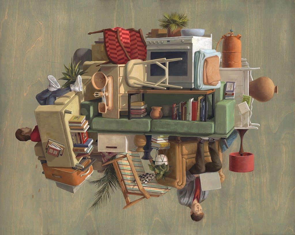 The Floating, Multi Dimensional Painting of Cinta Vidal – Moss and Fog