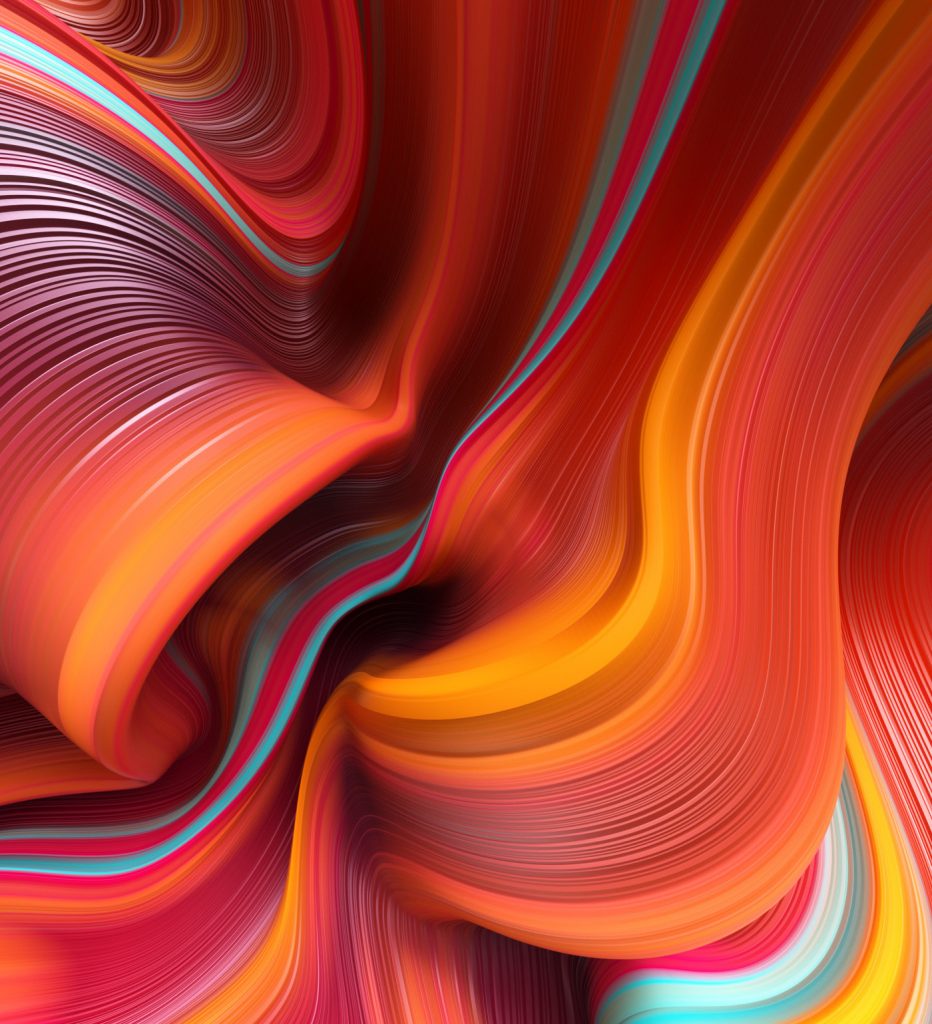 Vibrant, Undulating Colors and Textures by Danny Ivan - Moss and Fog