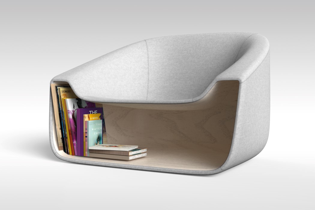 Conch Chair Has Clever Storage Design – Moss and Fog