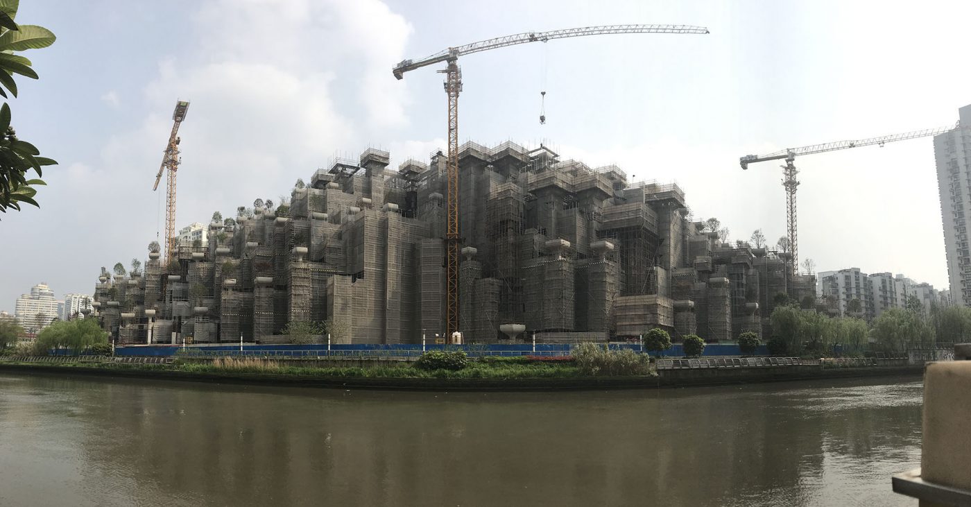 Shanghai’s 1000 Trees Project Takes Shape – Moss and Fog