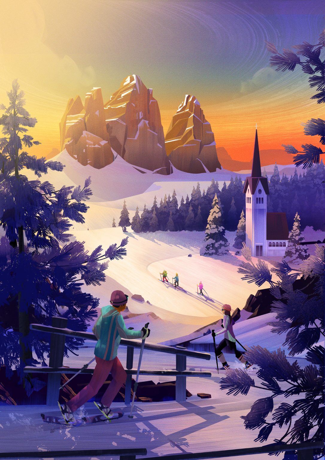 Baobab at Twilight | Moss and Fog