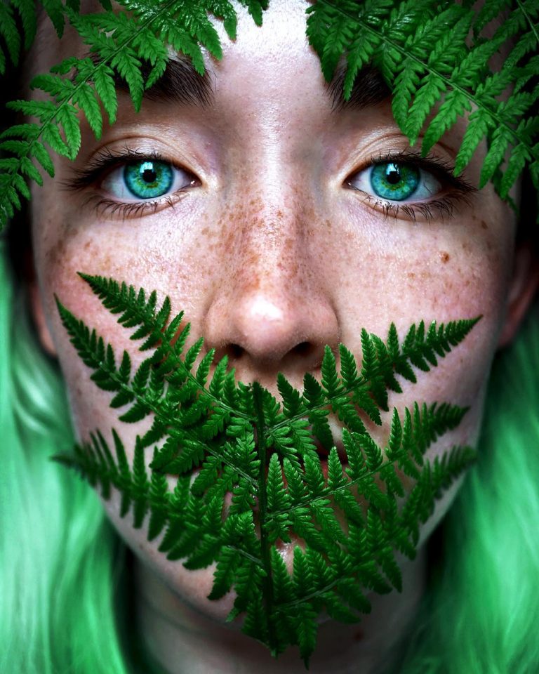 Dramatic Self Portraits by Claire Luxton – Moss and Fog