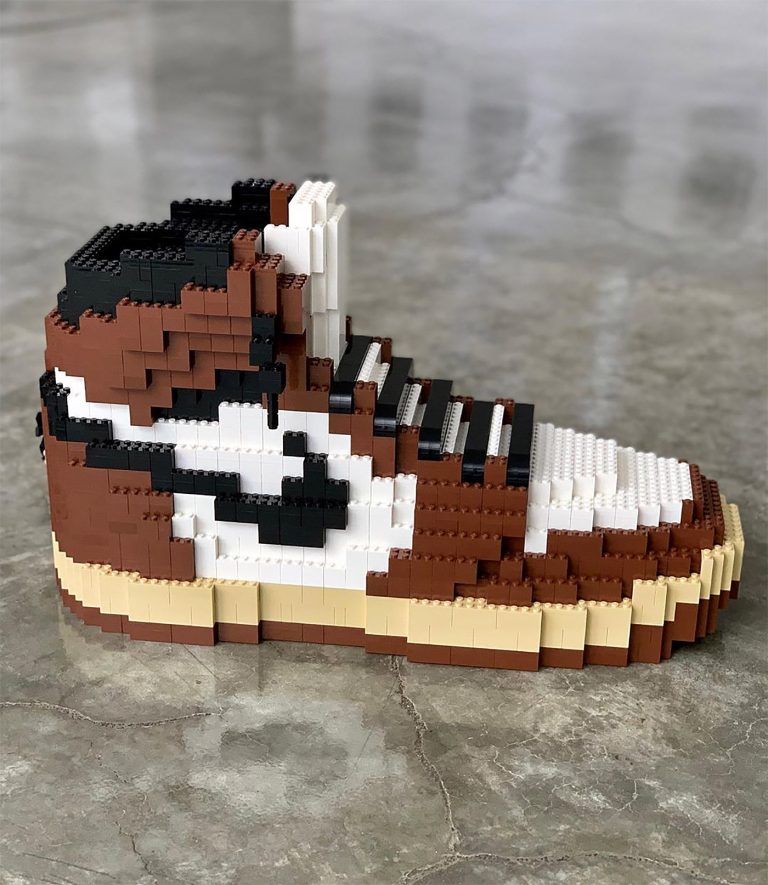 Charming LEGO Shoes by Tom Yoo – Moss and Fog