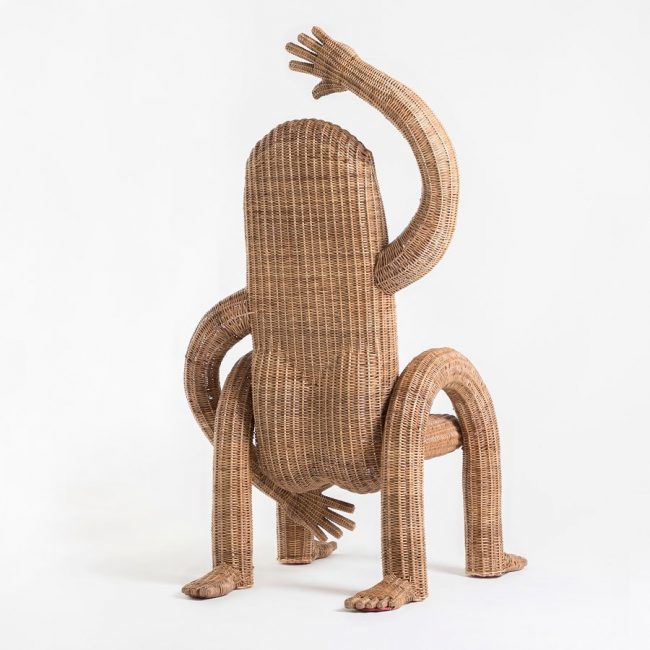 Hilariously Fun Wicker Chairs by Designer Chris Wolston | Moss and Fog