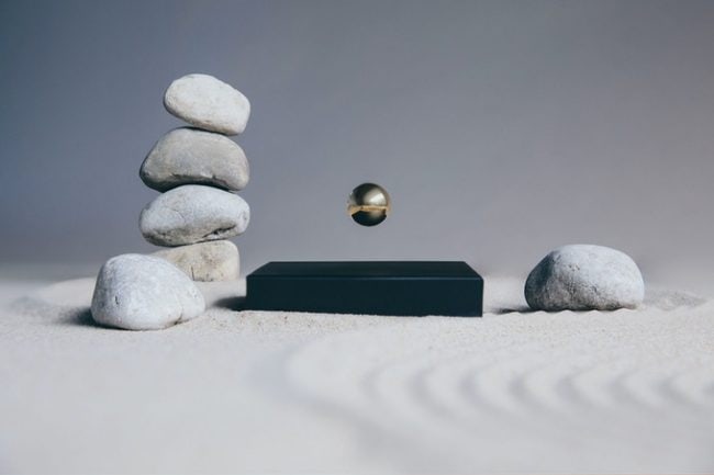 The Floating Buda Ball is Here To Rest Your Brain | Moss and Fog