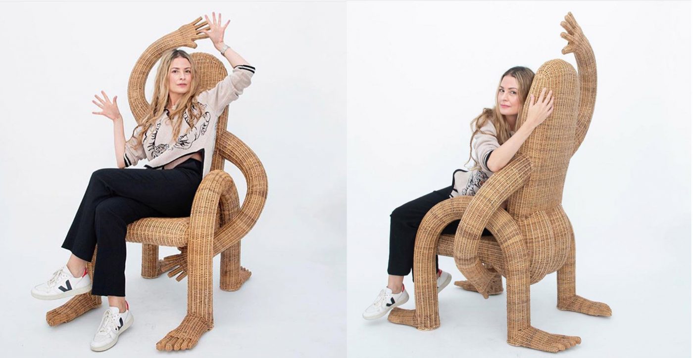 Hilariously Fun Wicker Chairs by Designer Chris Wolston » Moss and Fog