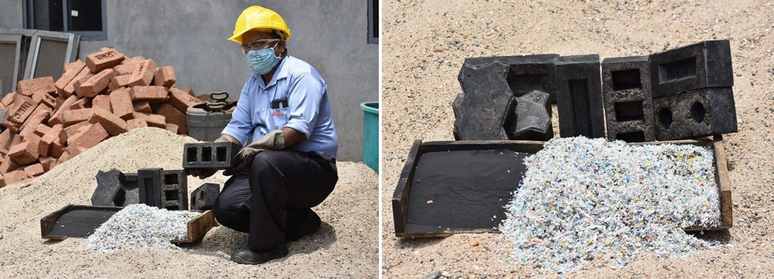 Indian Engineers Create Construction Blocks Made From 100% Reused ...