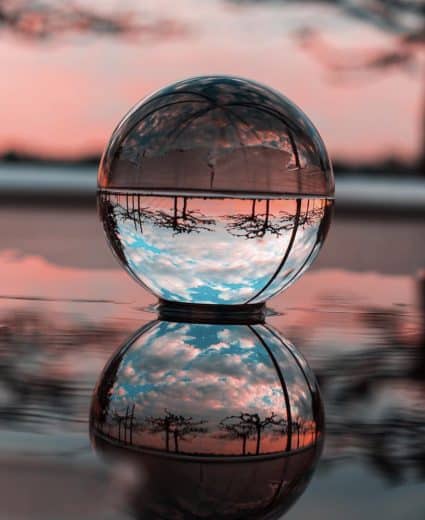 Glass Orb Photography Gives Beautiful Reflections » Moss and Fog