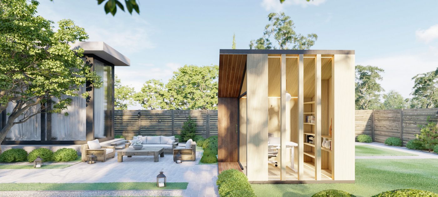 The Zen Work Pod is a Stylish, Made-For-Home Personal Office – Moss and Fog