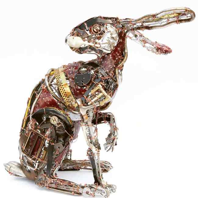 Barbara Franc's Found Object Animals | Moss and Fog