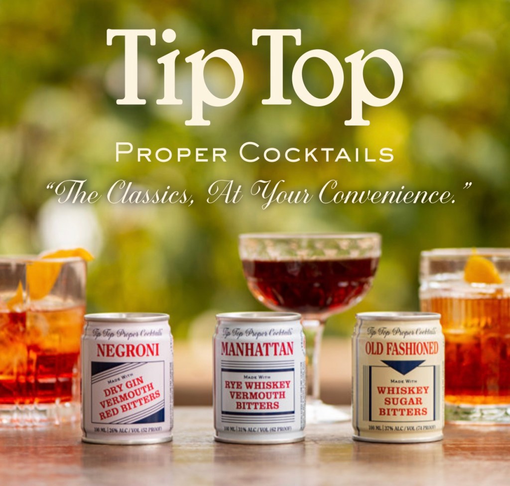 Tip Top Proper Cocktails in a Can - Moss and Fog