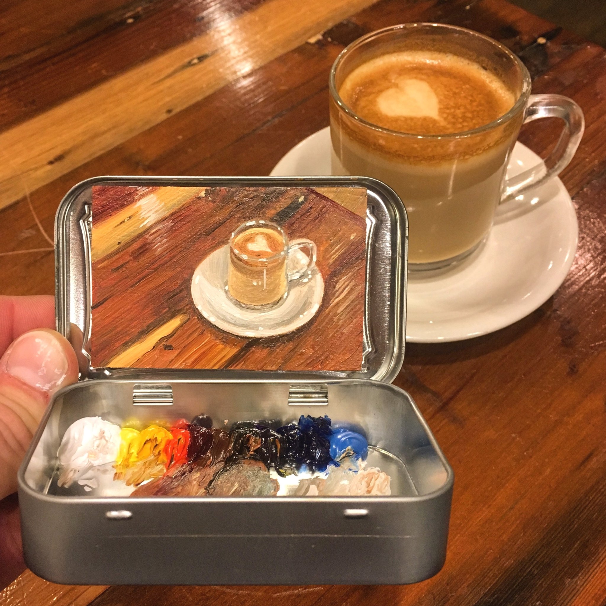 Miniature Mint Tin Masterpieces | Moss and Fog