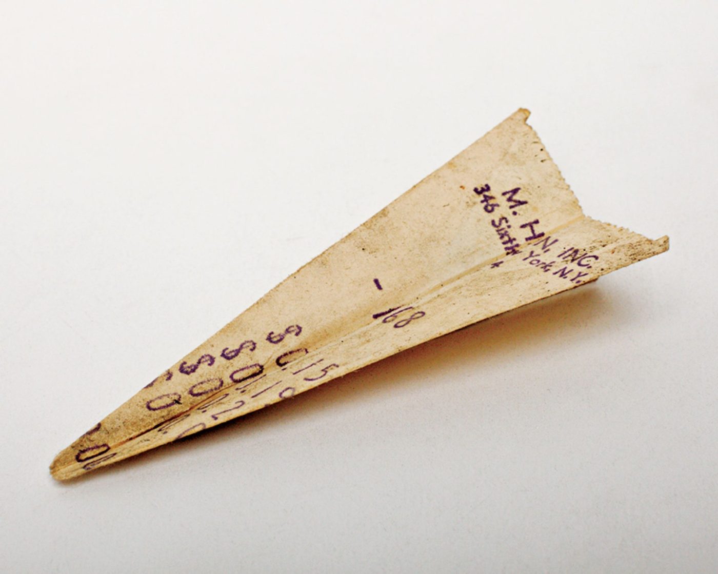 An Historical Collection of Found Paper Airplanes | Moss and Fog