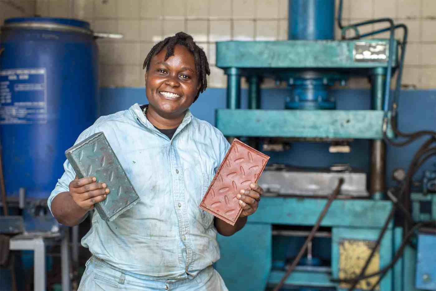 Nairobi Entrepreneur Creates Super Durable Bricks Made From Plastic ...