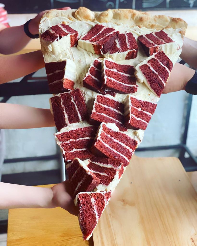 Toronto Bakery Features Absurdly Huge Slices of “Pizza” » Moss and Fog