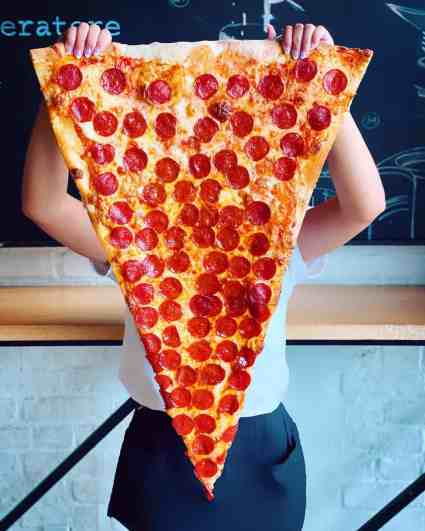LaManna Bakery in Toronto Features Absurdly Huge Slices of “Pizza ...