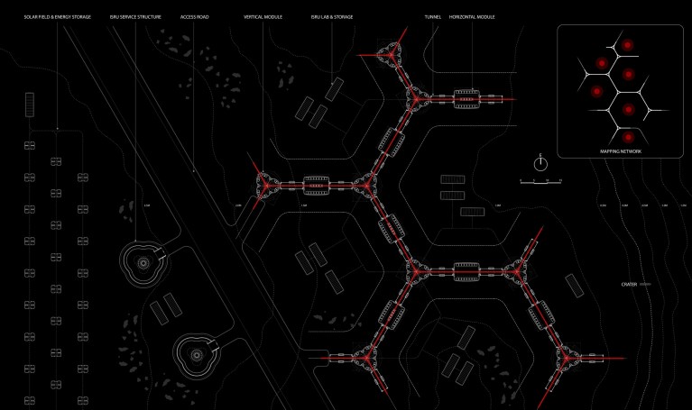 Plans for a Permanent Moon Colony from SOM | Moss and Fog