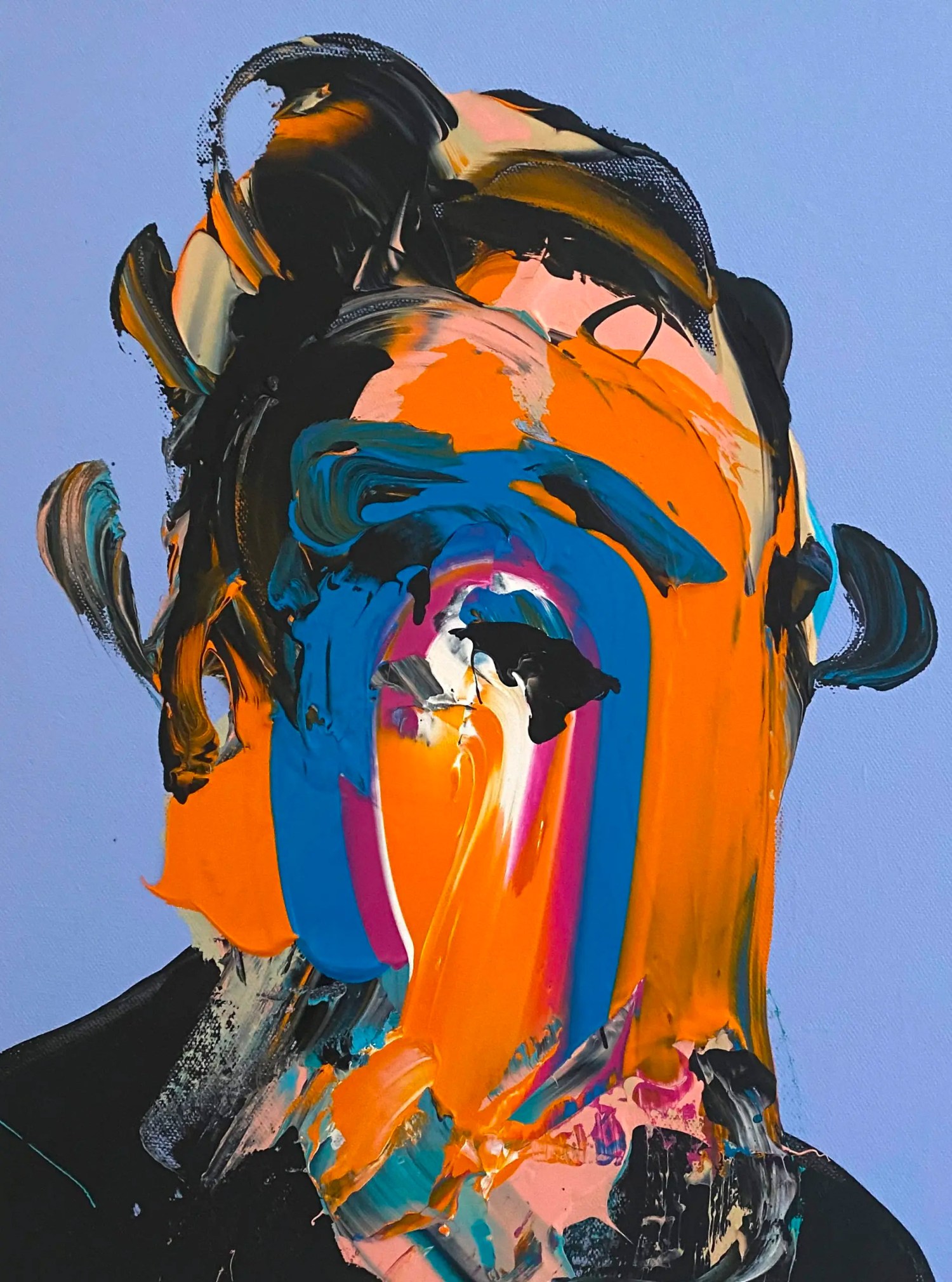 Abstract Brush Stroke Portraits by Eric Haacht » Moss and Fog