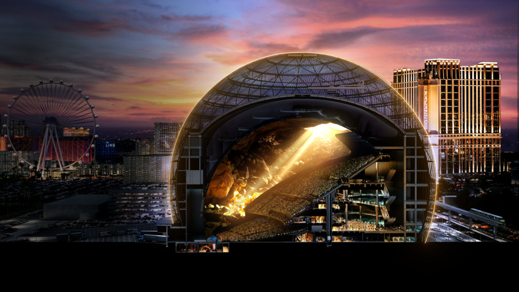 MGM Sphere Set to Reinvent Live Shows, To Open in 2023 – Moss and Fog