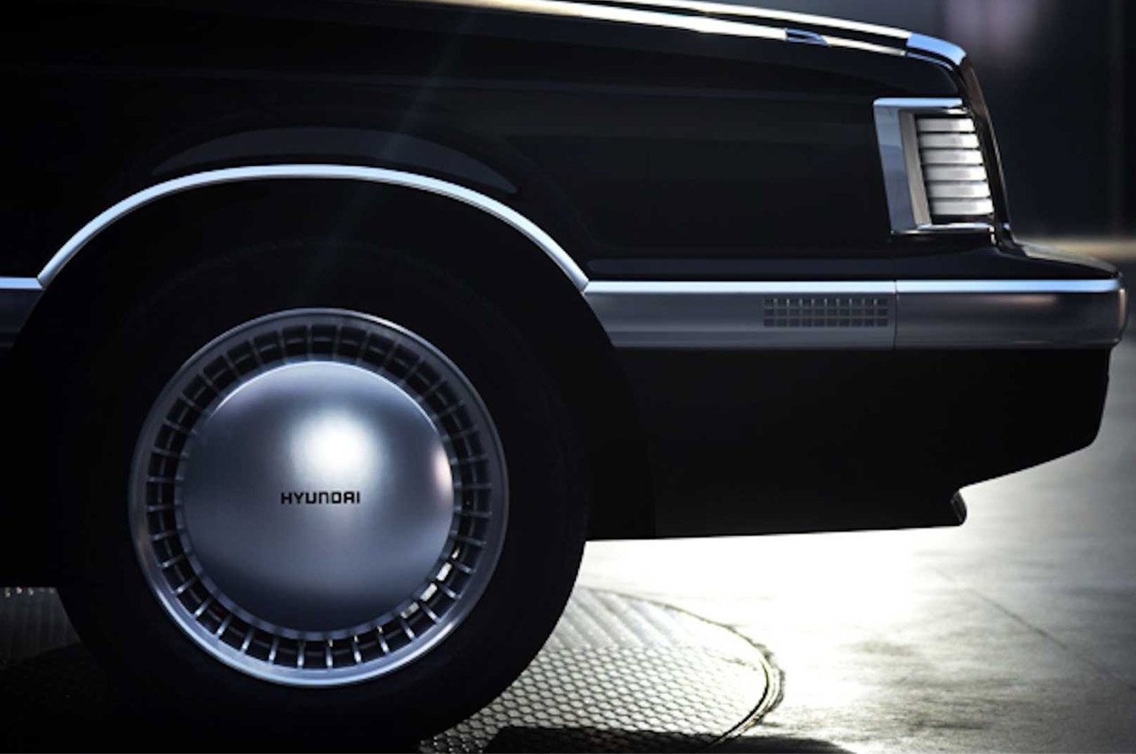 Hyundai Creates a Brilliant Vintage-Future Restomod of Their Classic ...