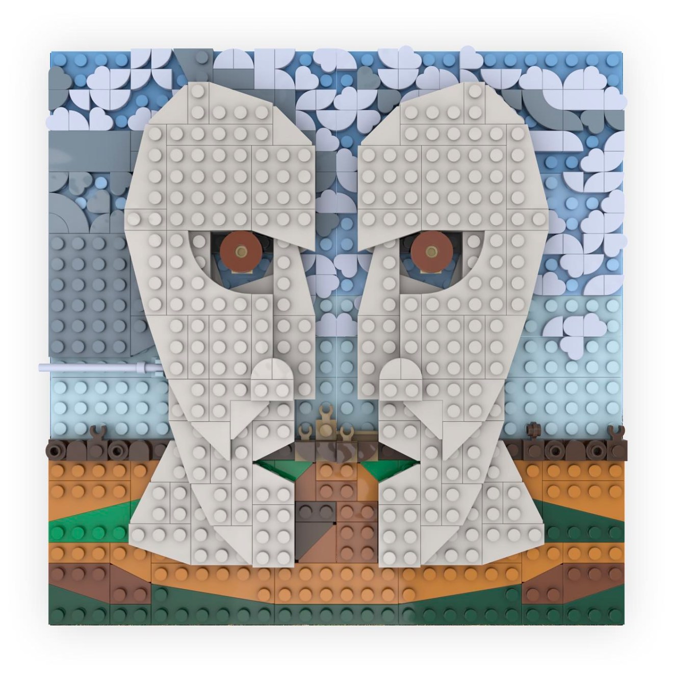 Impressively Detailed Album Covers Recreated Entirely Using LEGOs ...