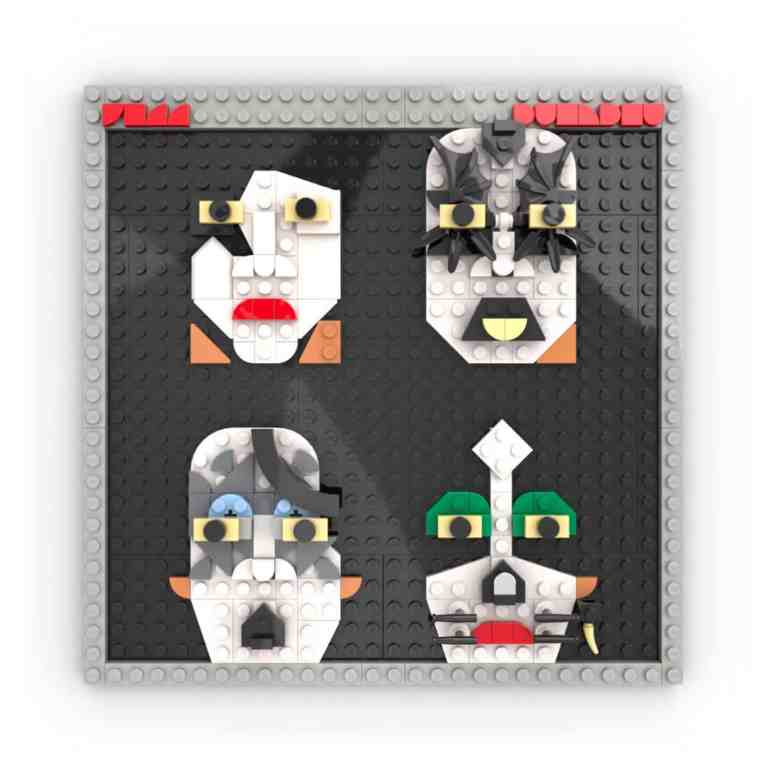 Impressively Detailed Album Covers Recreated Entirely Using LEGOs ...