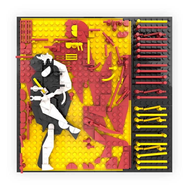 Impressively Detailed Album Covers Recreated Entirely Using LEGOs ...