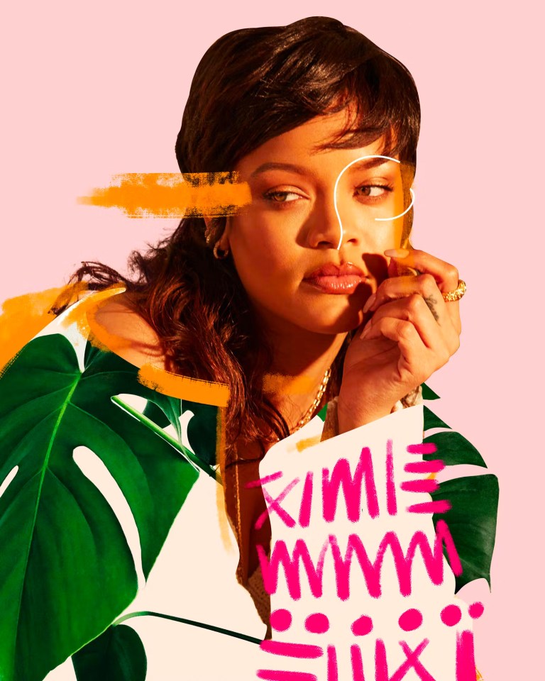 Hyper-Vibrant Artwork from Maxime Manga – Moss and Fog