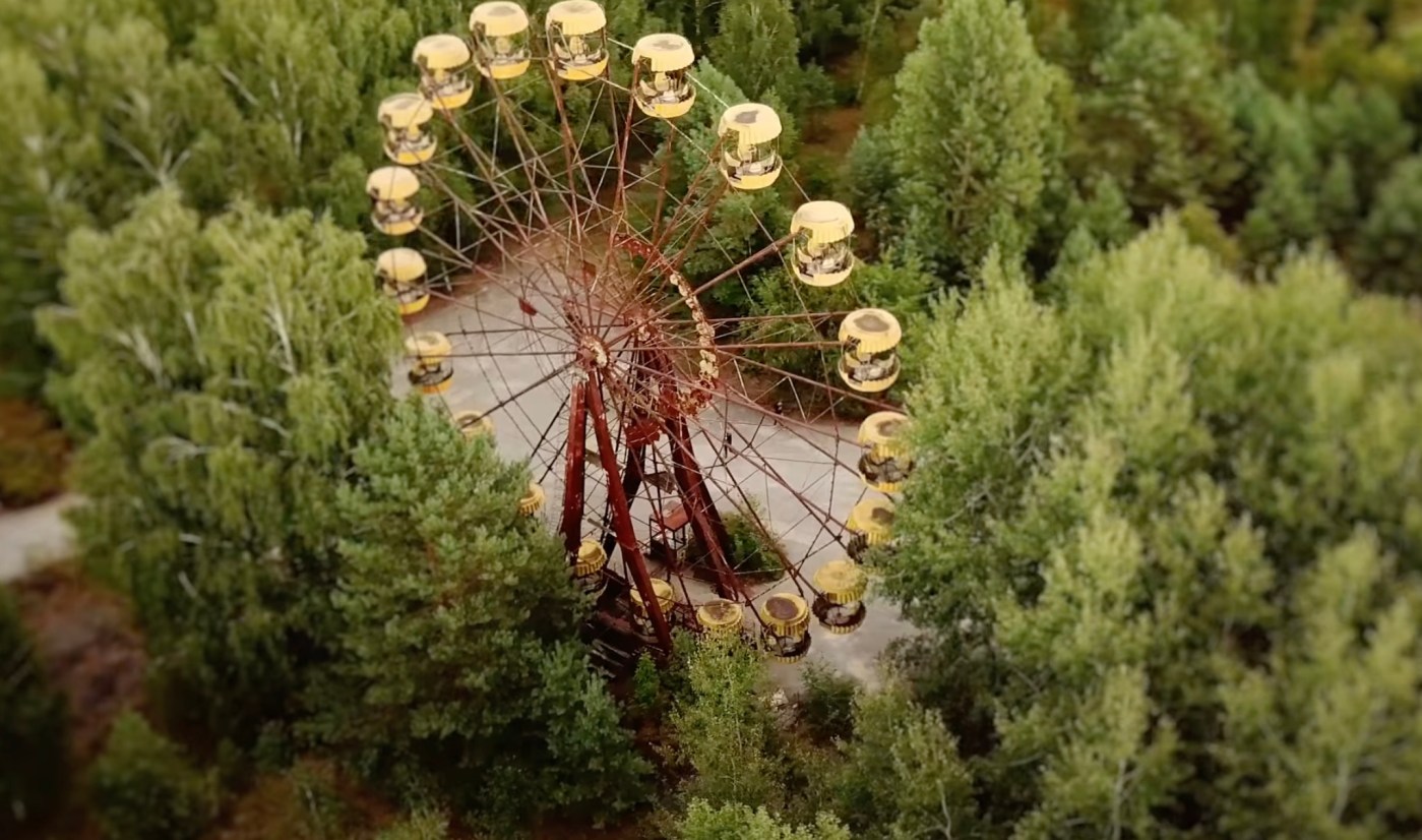 Aerial Tilt-Shift Video Shows the Spooky Ruins of Chernobyl | Moss and Fog