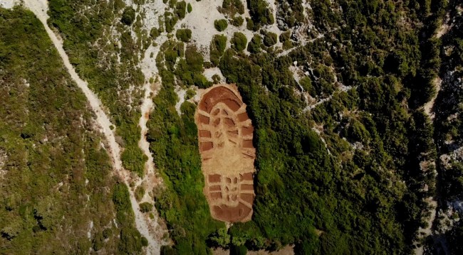 Giant Footprint on the Greek Coastline is a Metaphor for Our Impact on ...