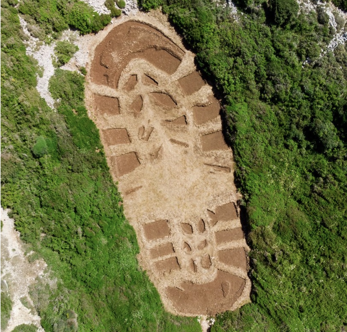 Giant Footprint on the Greek Coastline is a Metaphor for Our Impact on ...