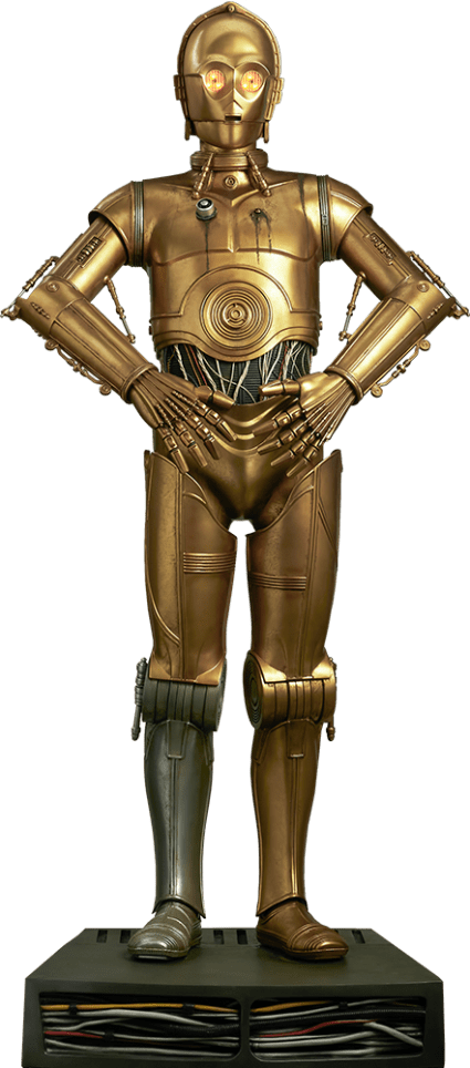 Life-Size C-3PO Figure Is the Ultimate Splurge | Moss and Fog