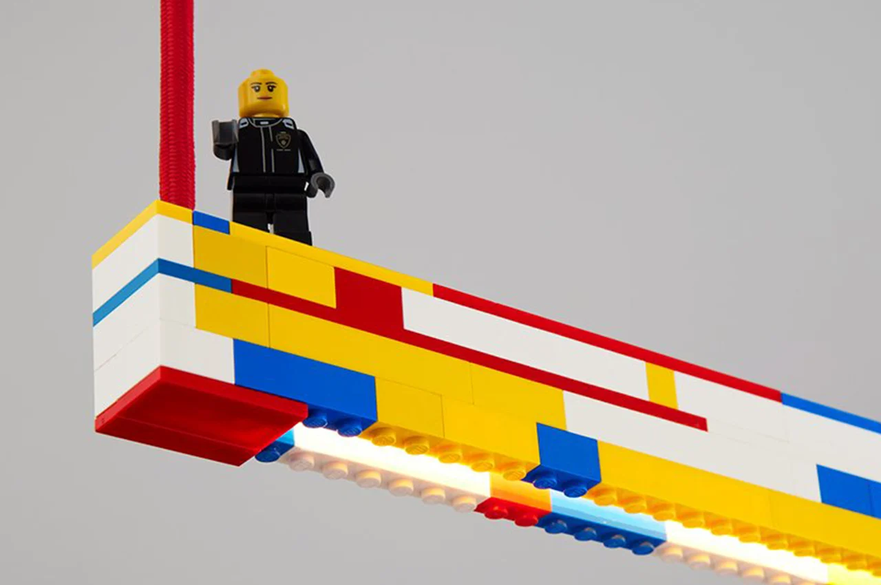 Ambience Lighting Repurposes LEGOs Into Colorful Linear Lamp – Moss and Fog