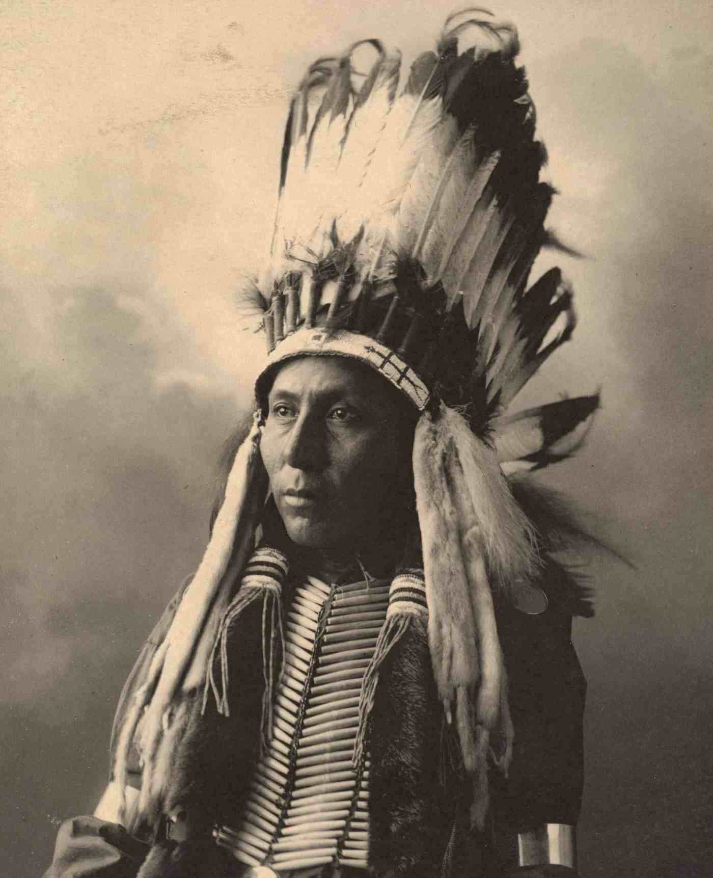 Historical Portraits of Native Americans from 125 Years Ago - Moss and Fog