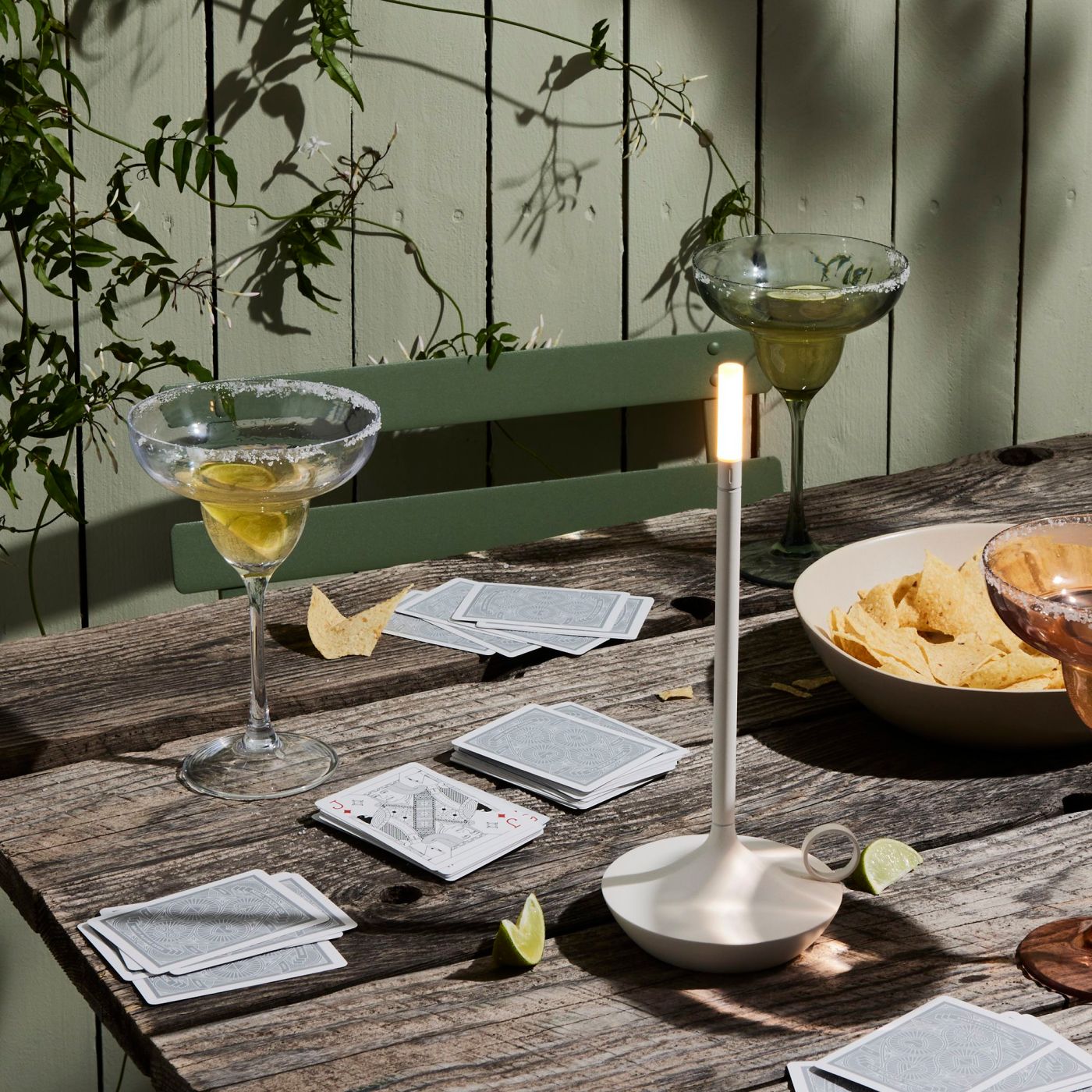 Wick is a Sleek LED Lamp Mimicking a Warm Candle | Moss and Fog