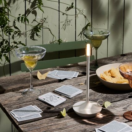 Wick is a Sleek LED Lamp Mimicking a Warm Candle | Moss and Fog