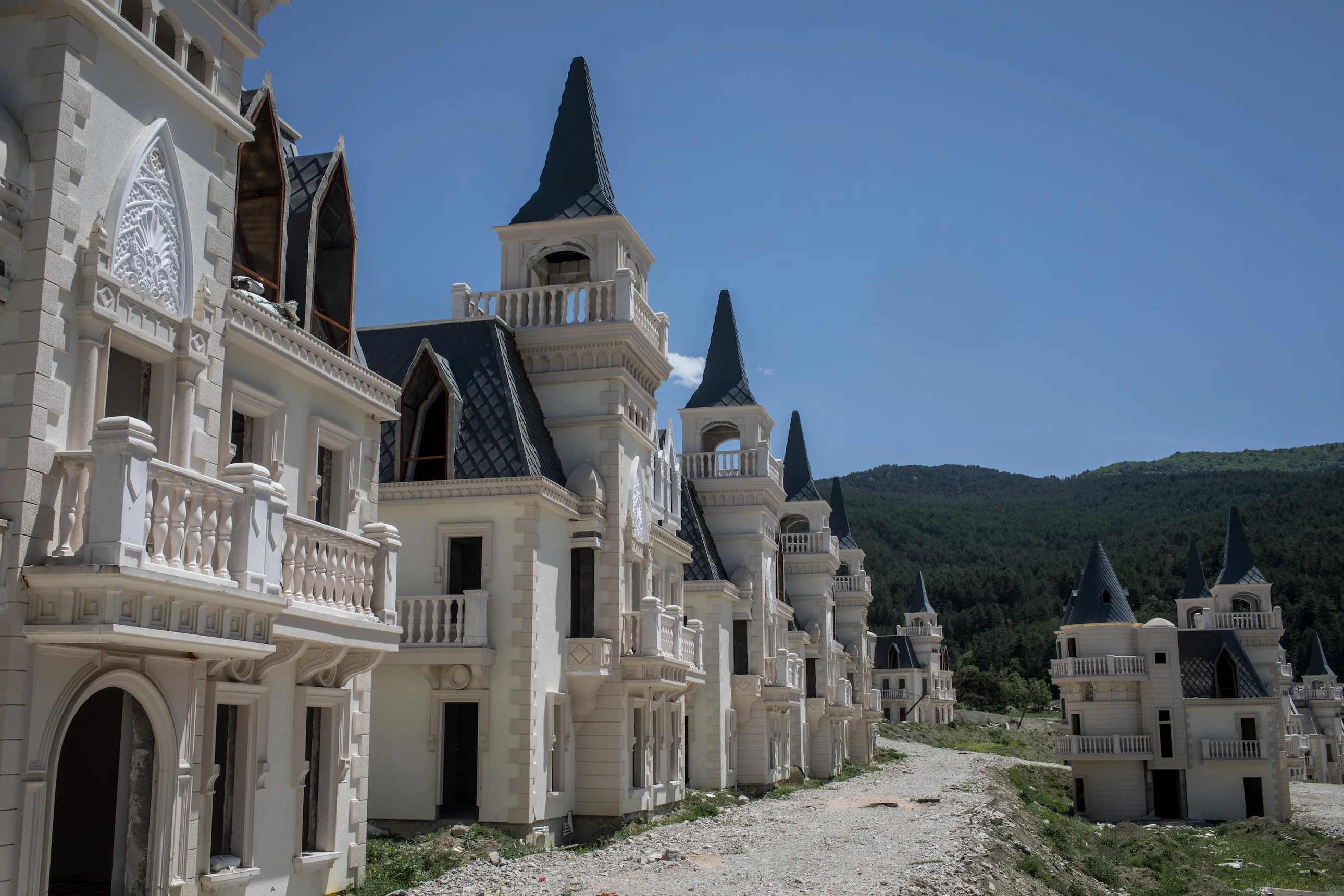 Bizarre Village of Abandoned Miniature Castles is Strange and Creepy ...