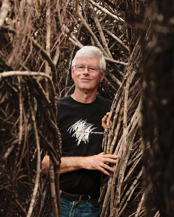 Patrick Dougherty’s Poetic and Beautiful Woven Sculptures – Moss and Fog