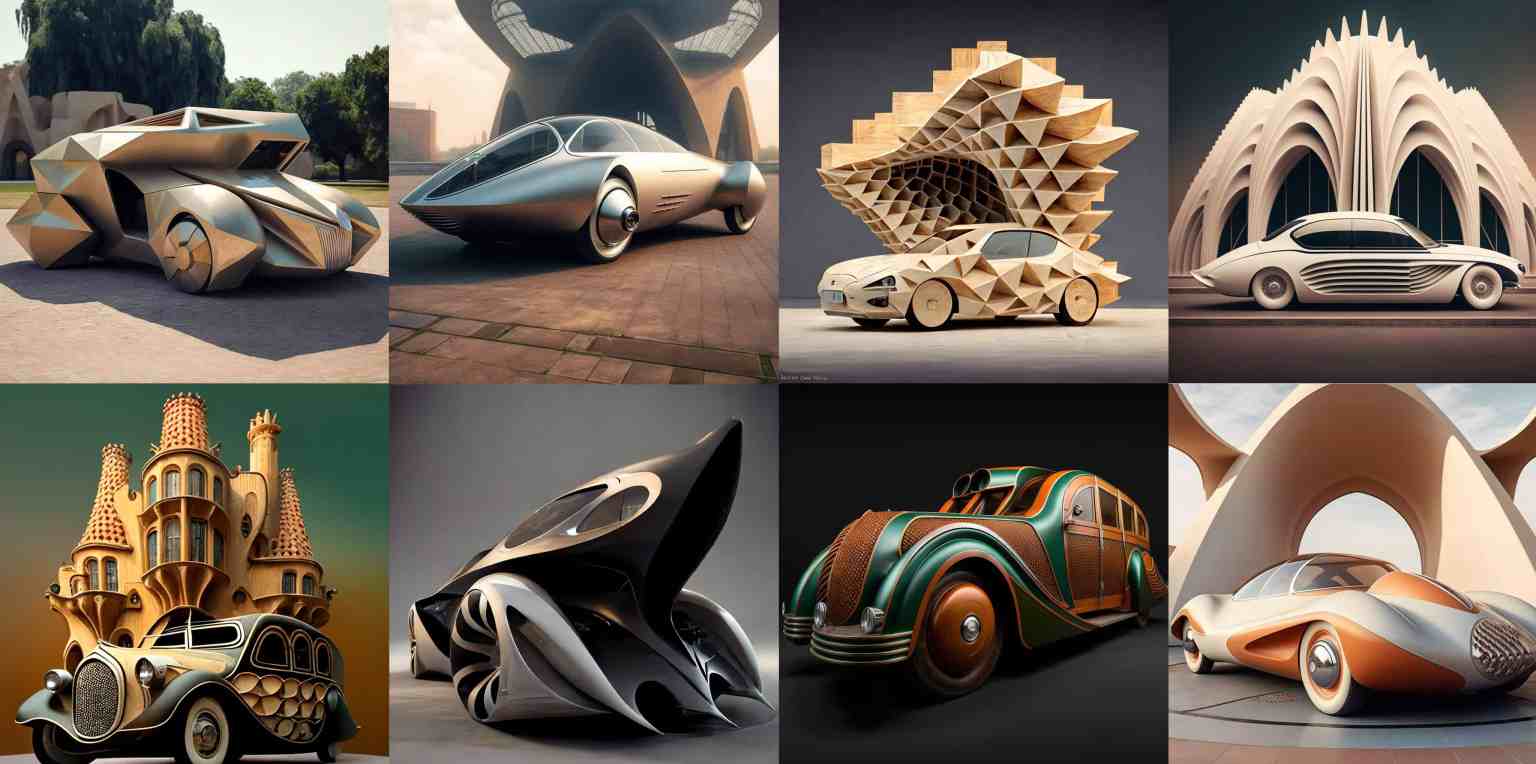 Cars Designed Through the Style of Famous Architects » Moss and Fog